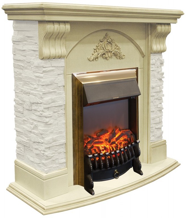 RealFlame портал Athena STD/EUG WT с очагом Fobos/Majestic